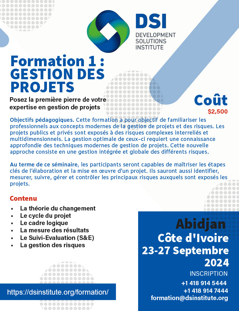 Development Solutions Institute | Training